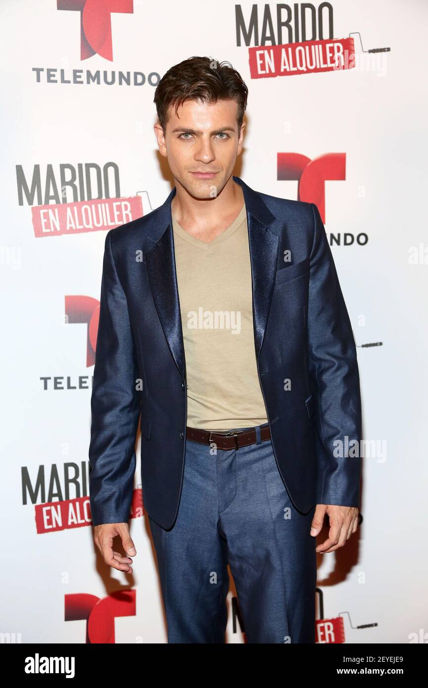 Pablo Azar arrives at the Telemundo Premier of Spanish Language ...