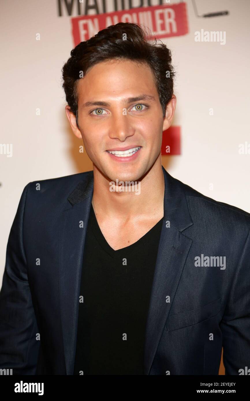 Gabriel Coronel arrives at the Telemundo Premier of Spanish Language ...