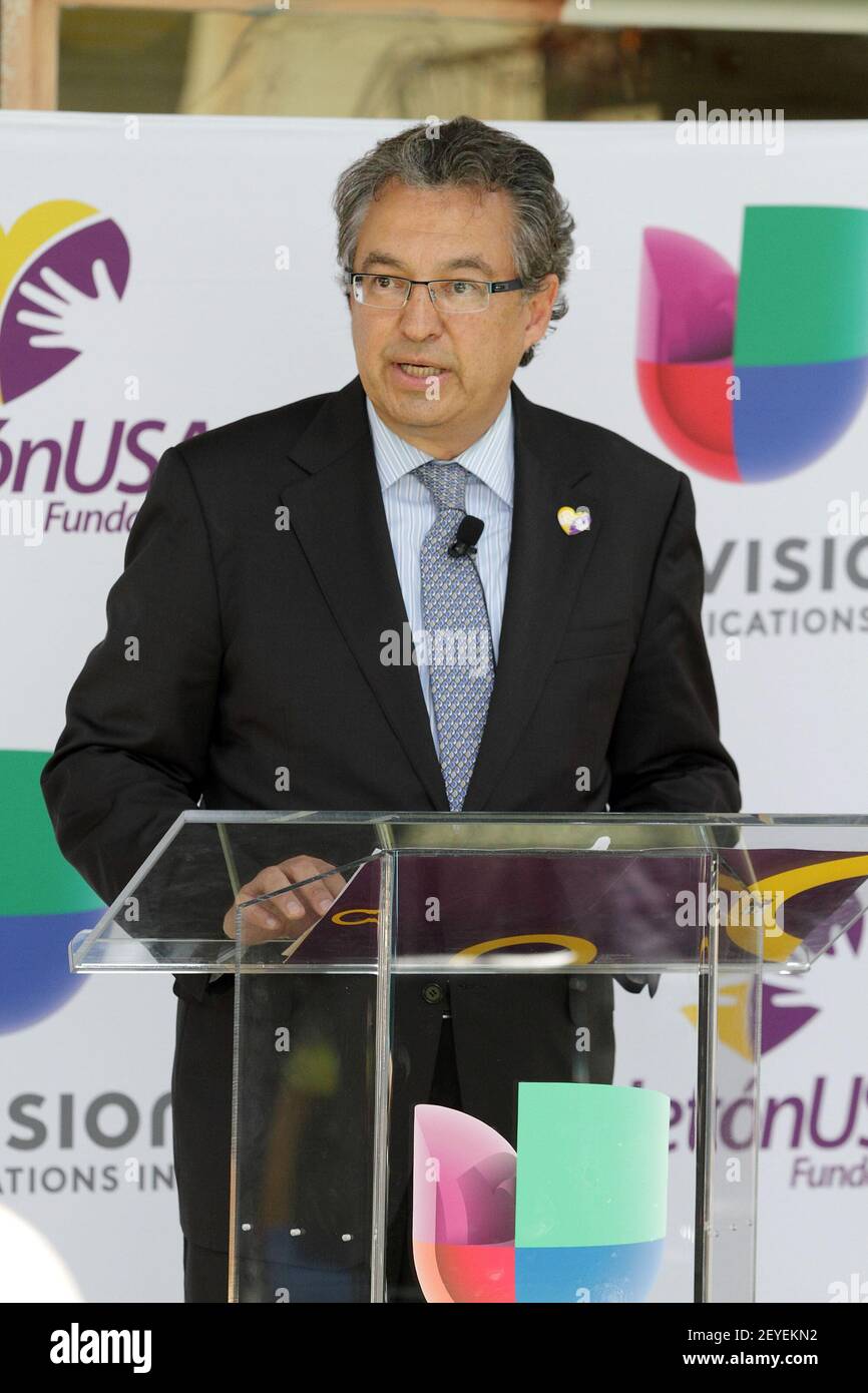 Jose Antonio Dorbecker attends TeletonUSA and Univision "Gira de ...