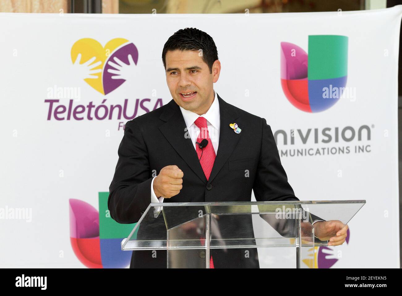 Cesar Conde President, Univision Network attends TeletonUSA and ...