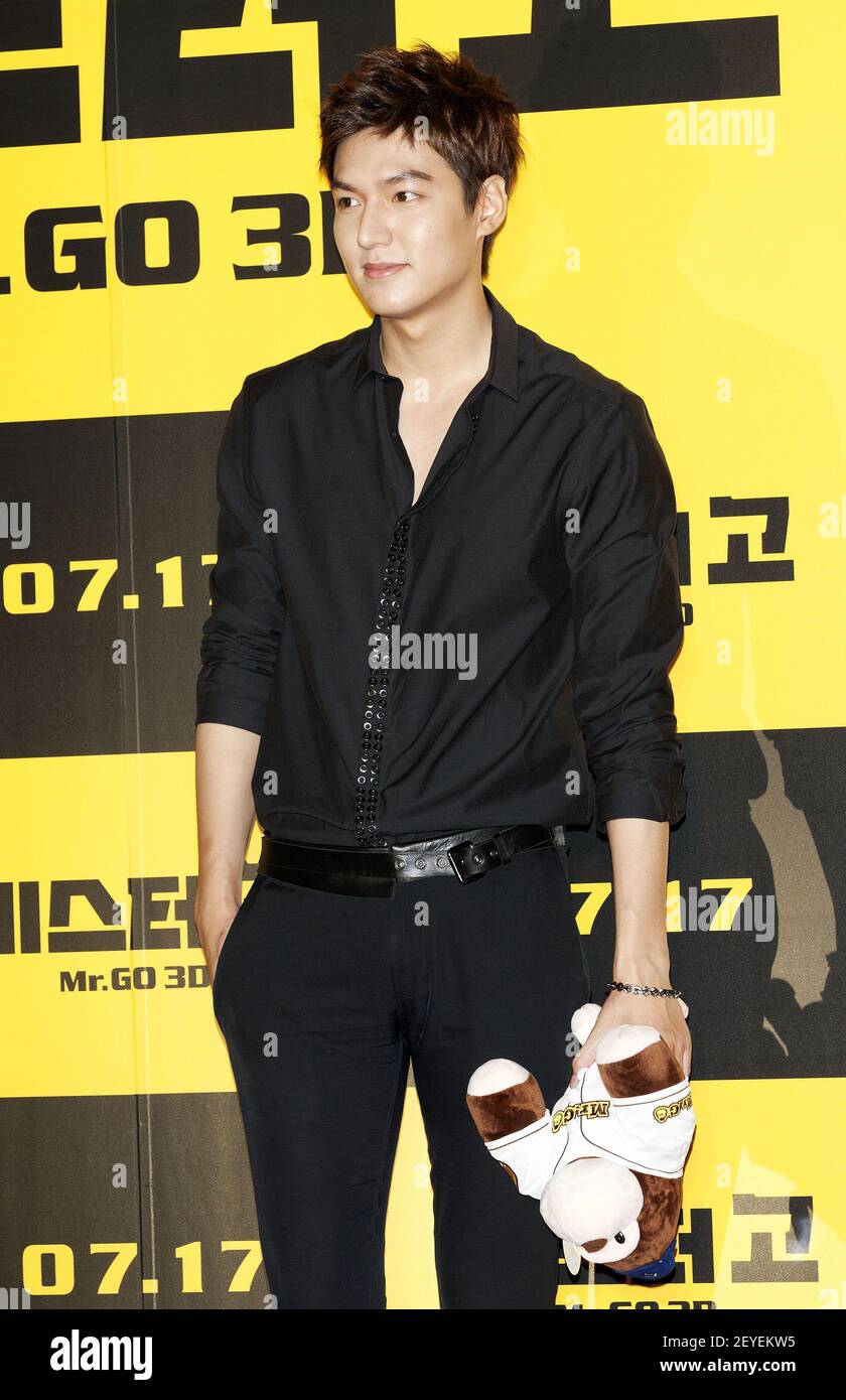 9 July 2013 - Seoul, South Korea : South Korean actor Lee Min-ho ...