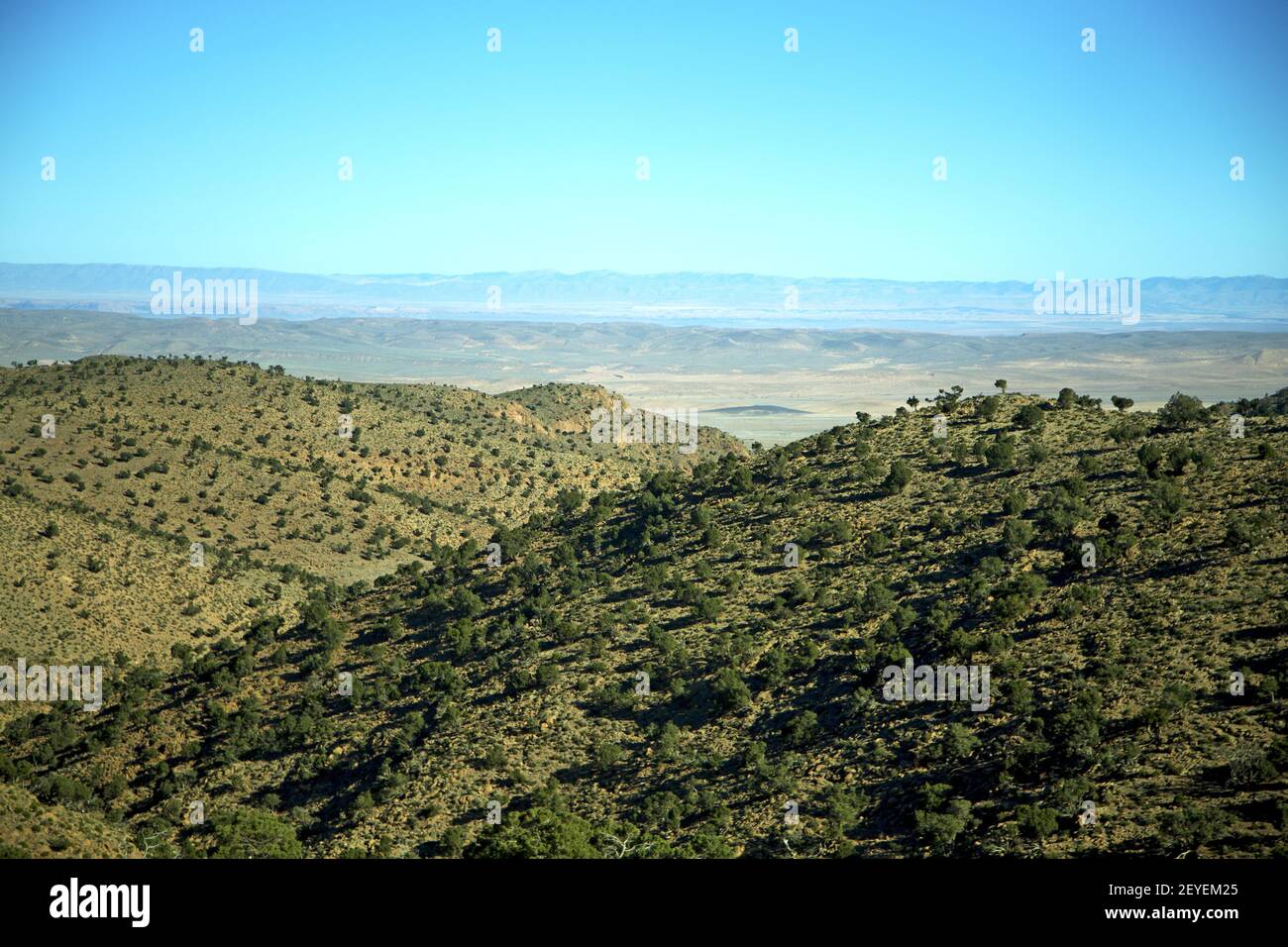 Valley in africa morocco the atlas dry mountain ground Stock Photo - Alamy