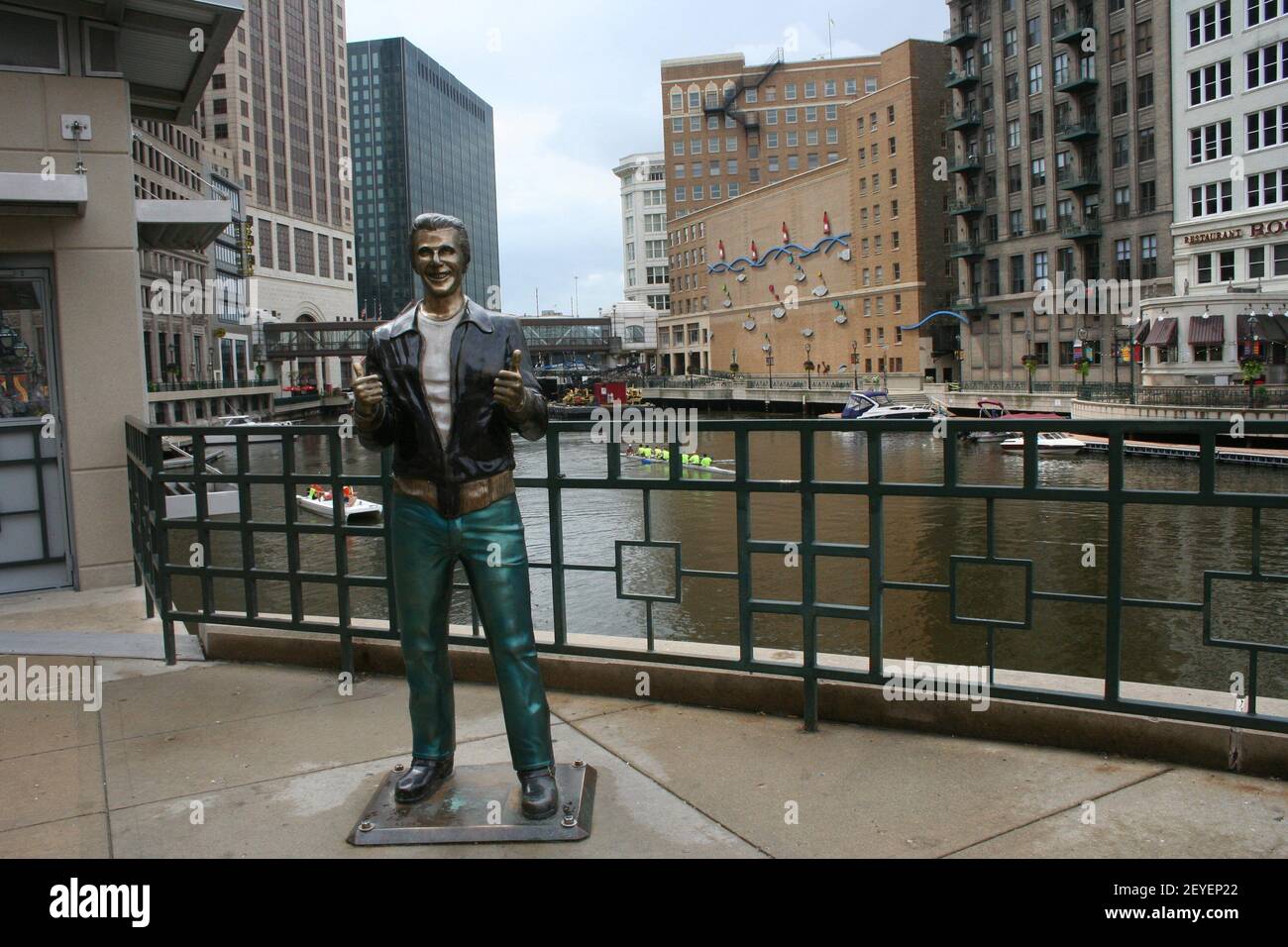 A statue of one of Milwaukee's coolest fictional residents, Arthur "The ...