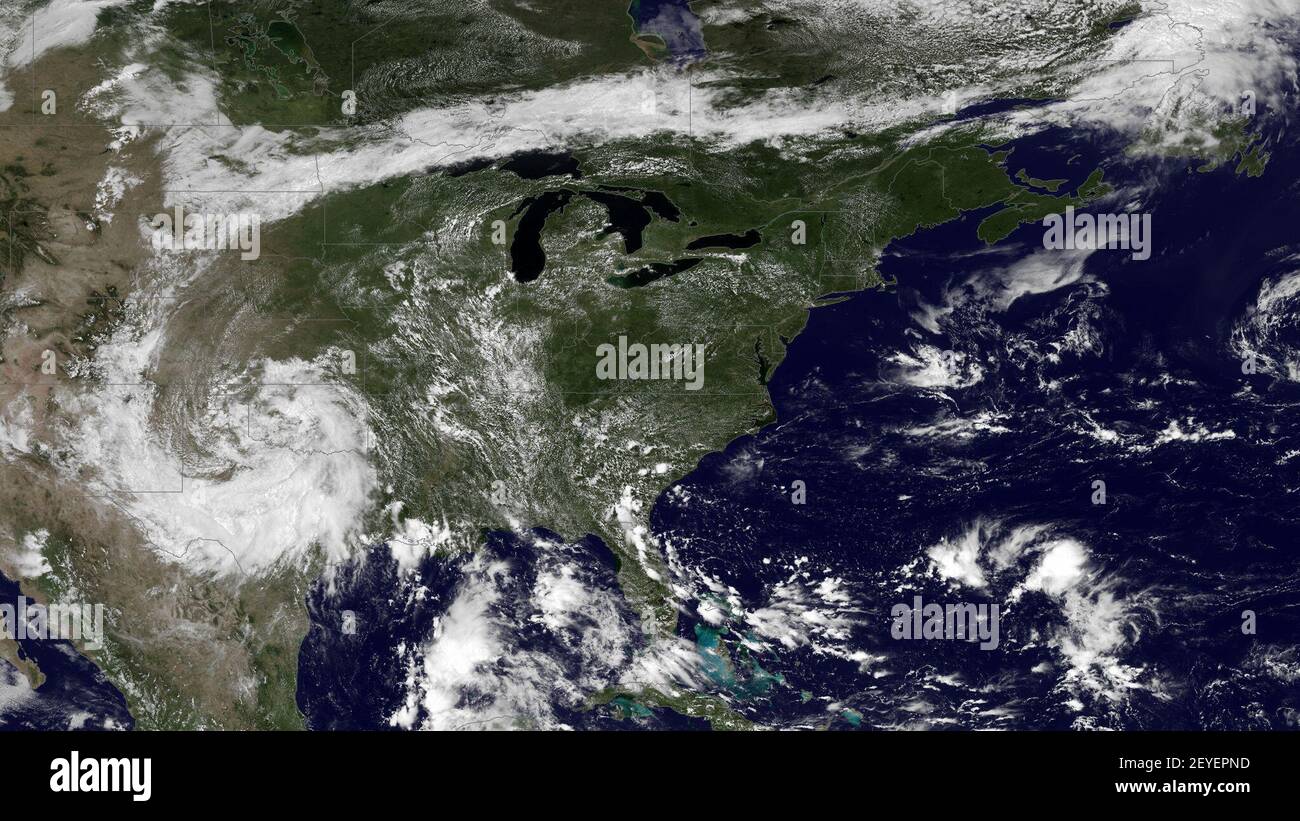 A very anomalous weather pattern is in place over the U.S. for mid-July ...