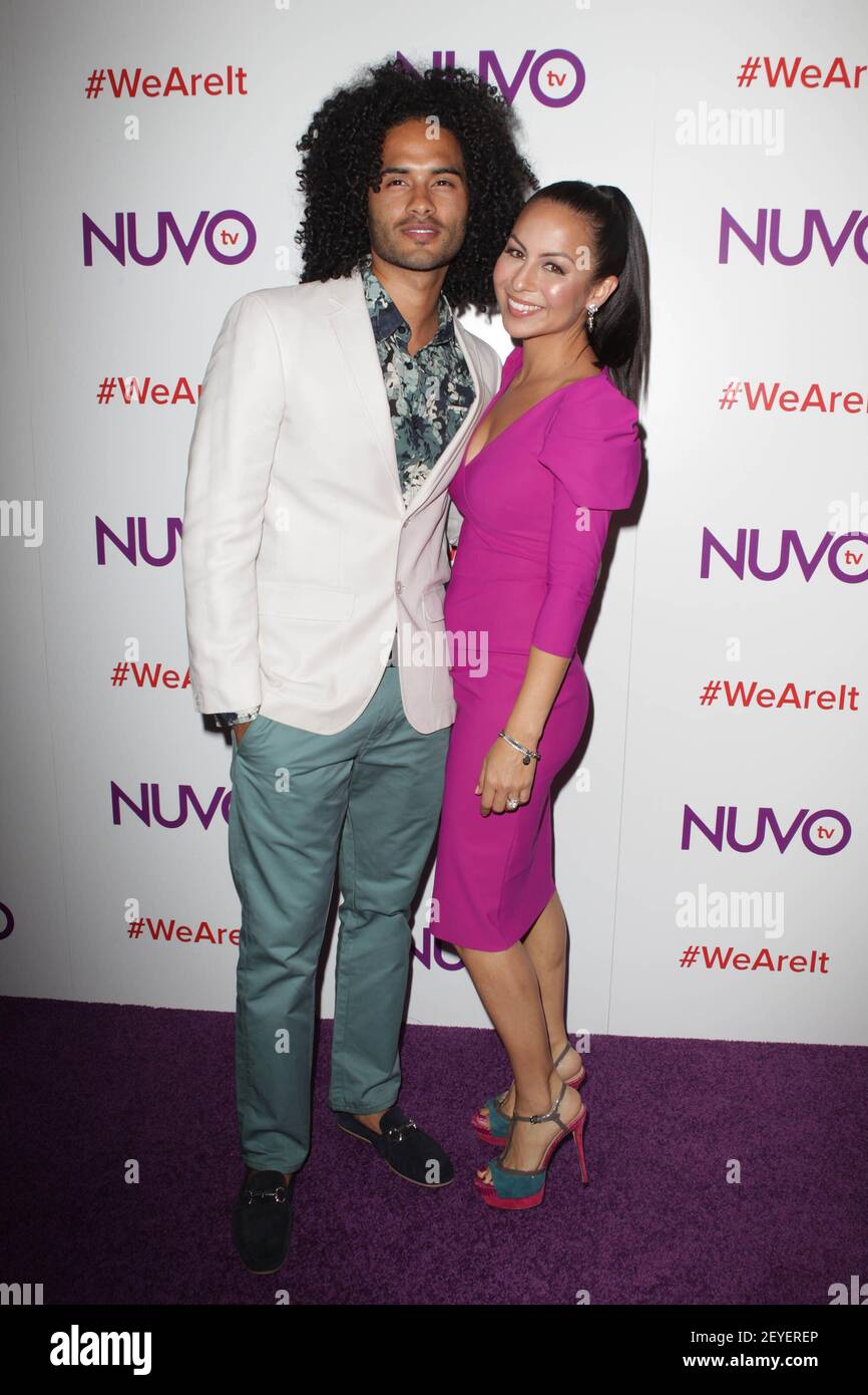 16 July 2013 - West Hollywood, California - Anjelah Johnson, Manwell ...