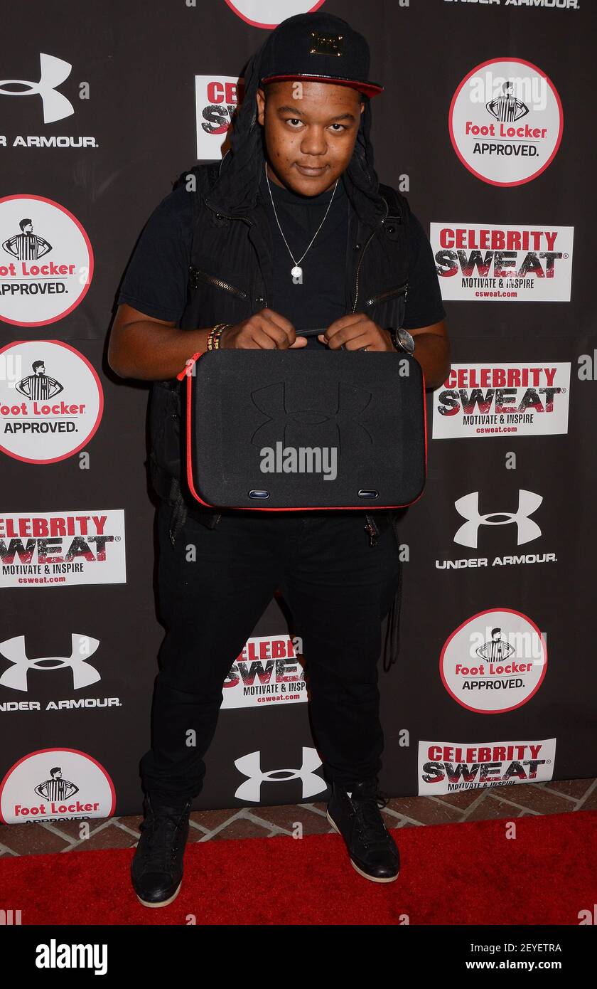 17 July 2013 - Los Angeles, Ca - Kyle Massey. Under Armour and Foot ...