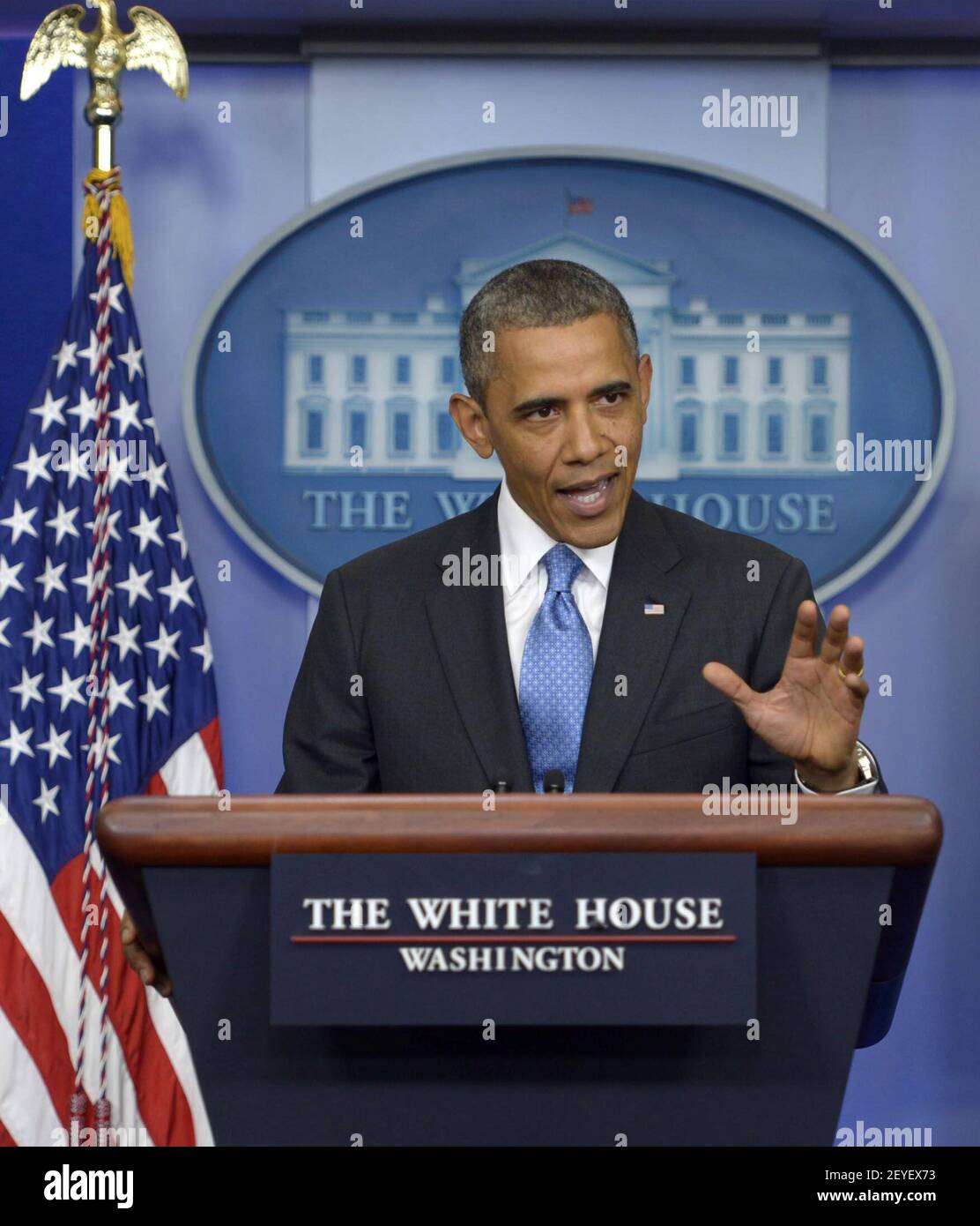 US President Barack Obama delivers remarks on the Trayvon Martin case ...