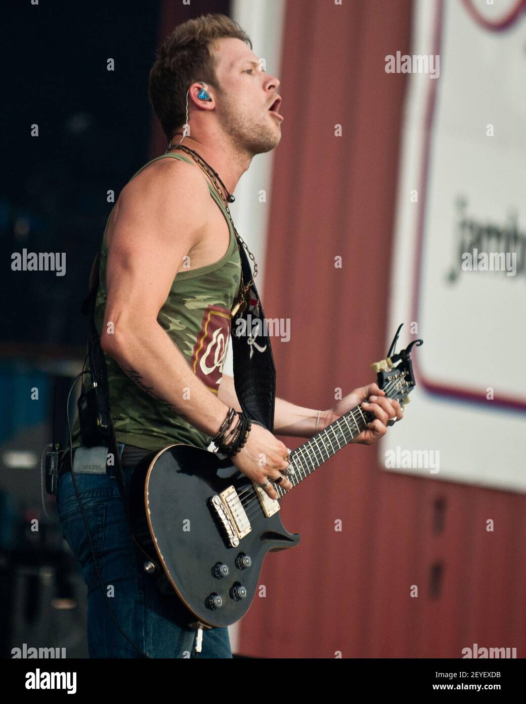 19 July 2013 - Morristown, Ohio - Brian Kelley, Florida Georgia Line ...