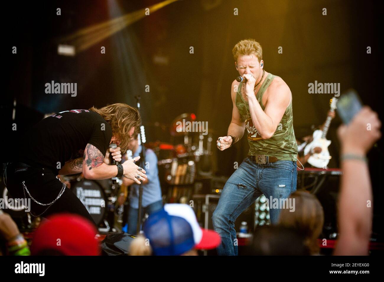 19 July 2013 - Morristown, Ohio - Brian Kelley, Tyler Hubbard, Florida ...