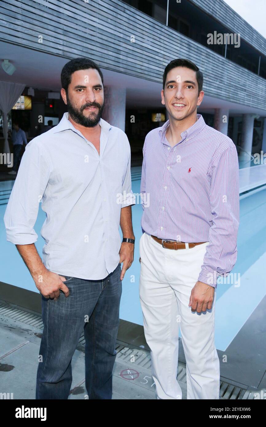 David Ayala and Patrick J. Welch attends the 7th annual summer splash ...