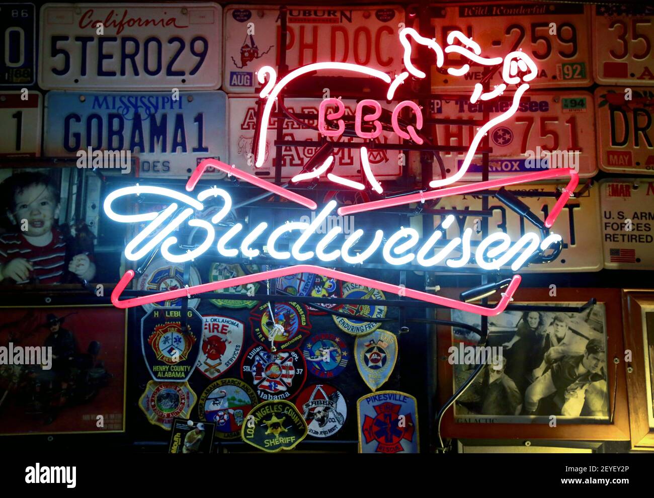 19 June 2013. Dreamland BBQ restaurant, Jerusalem Heights, Tuscaloosa ...