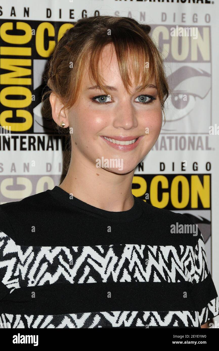 20 July 2013 - San Diego, California - Jennifer Lawrence. Comic-Con ...
