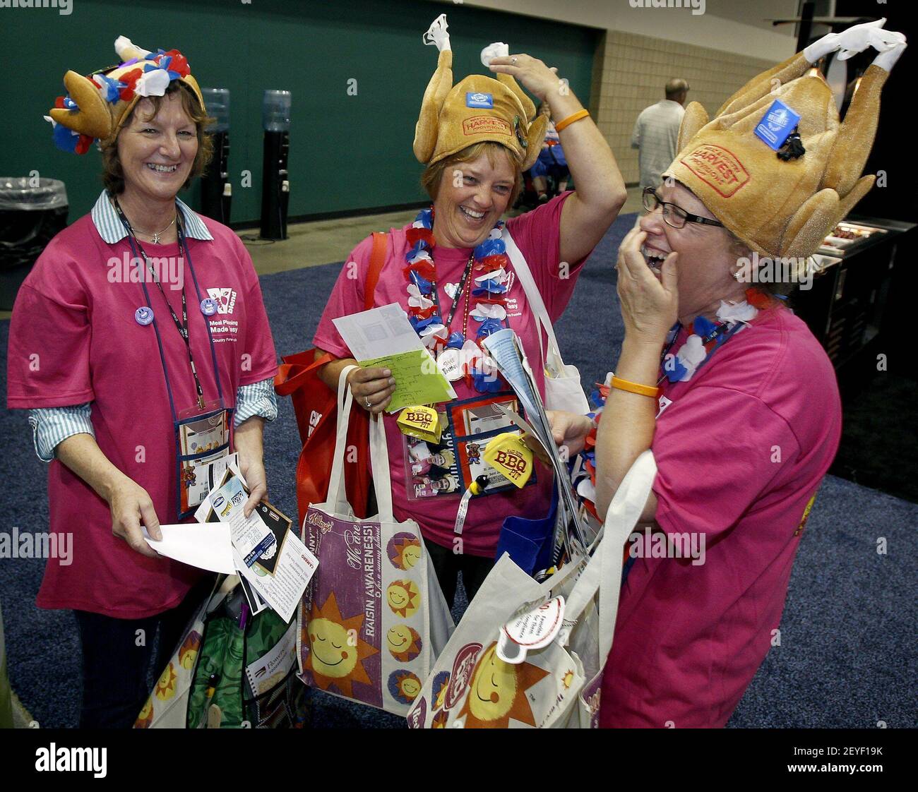 Nutrition service managers Connie Baker, from left, Joyce Cozad and ...