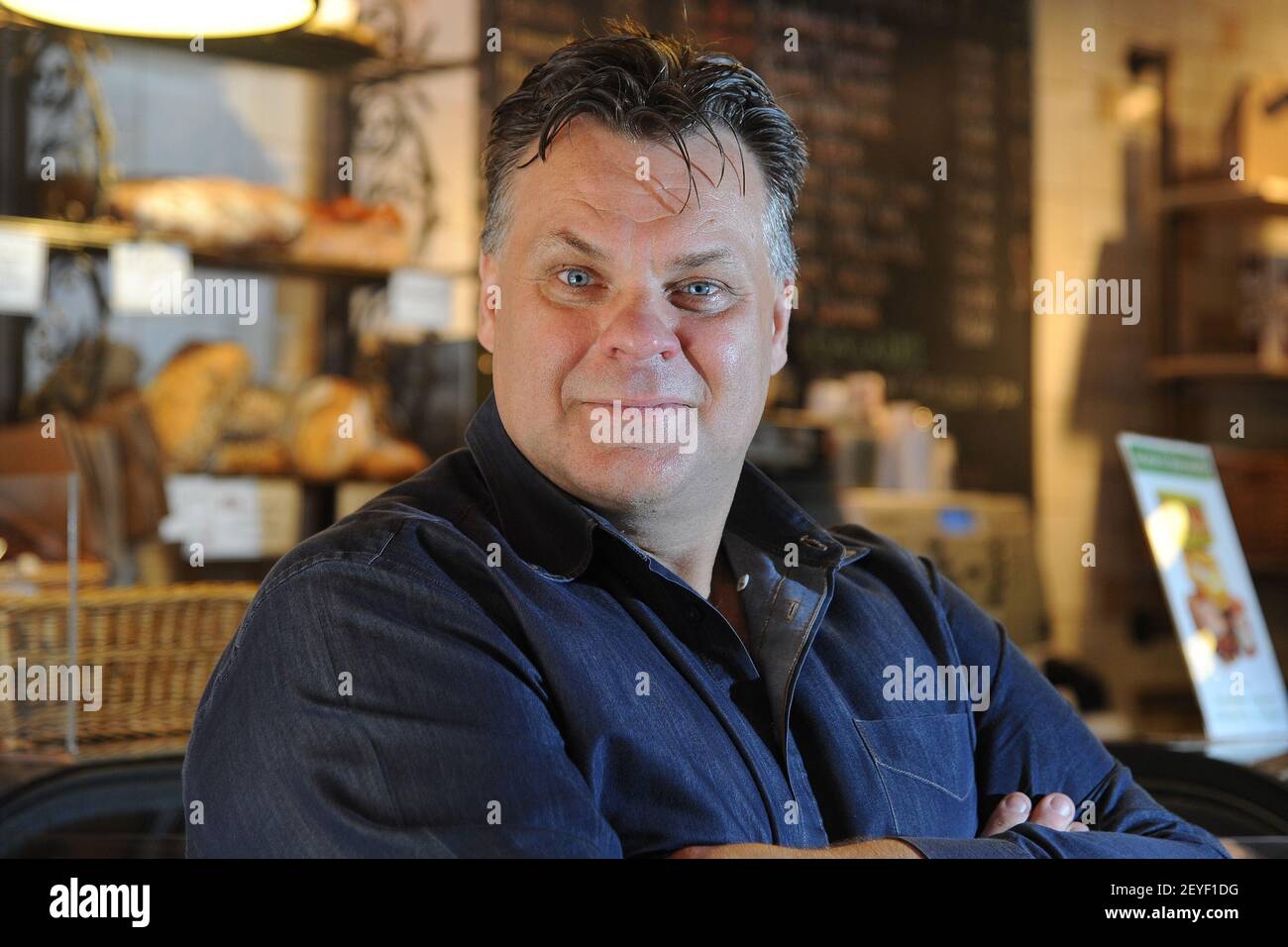 Pastry Chef Francois Payard poses for a portrait at his Soho Patisserie ...