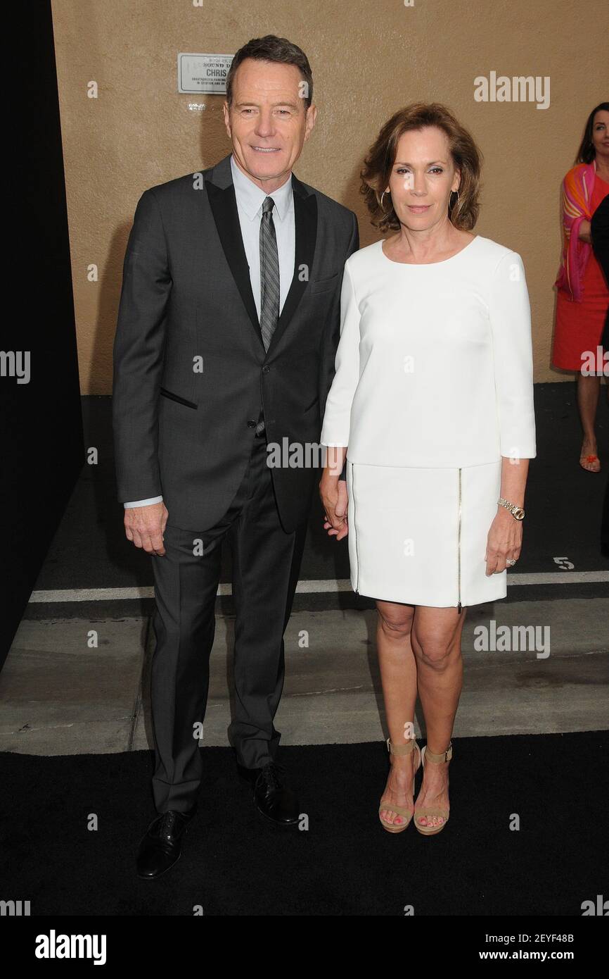 24 July 2013 - Culver City, California - Bryan Cranston, Robin Dearden ...