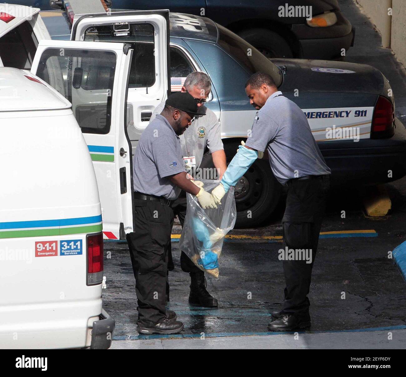 Miami Dade Police Crime Scene Van A Boy, 9, Is Shot And Killed In