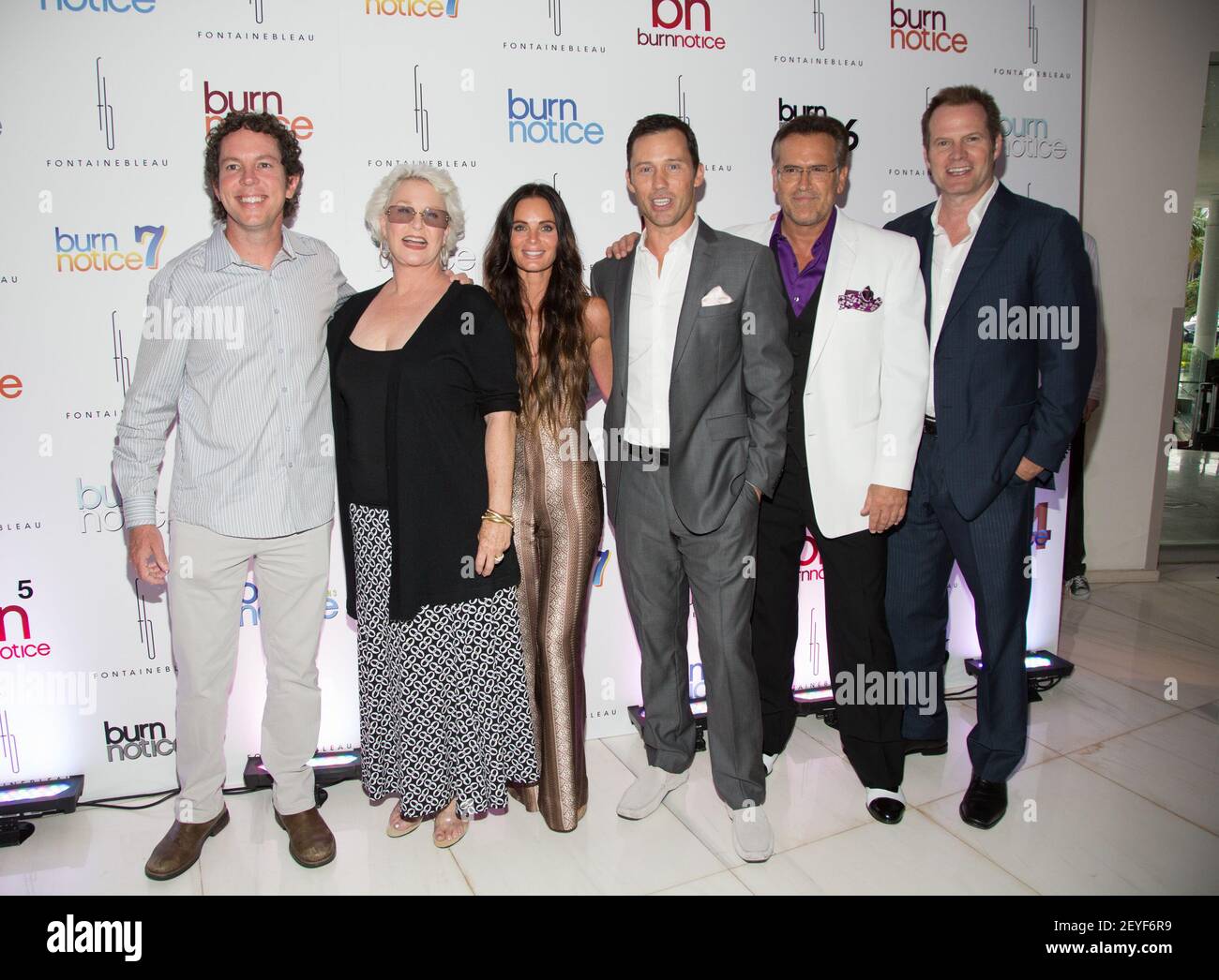 Matt Nix, Sharon Gless, Gabrielle Anwar, Jeffrey Donovan, Bruce ...