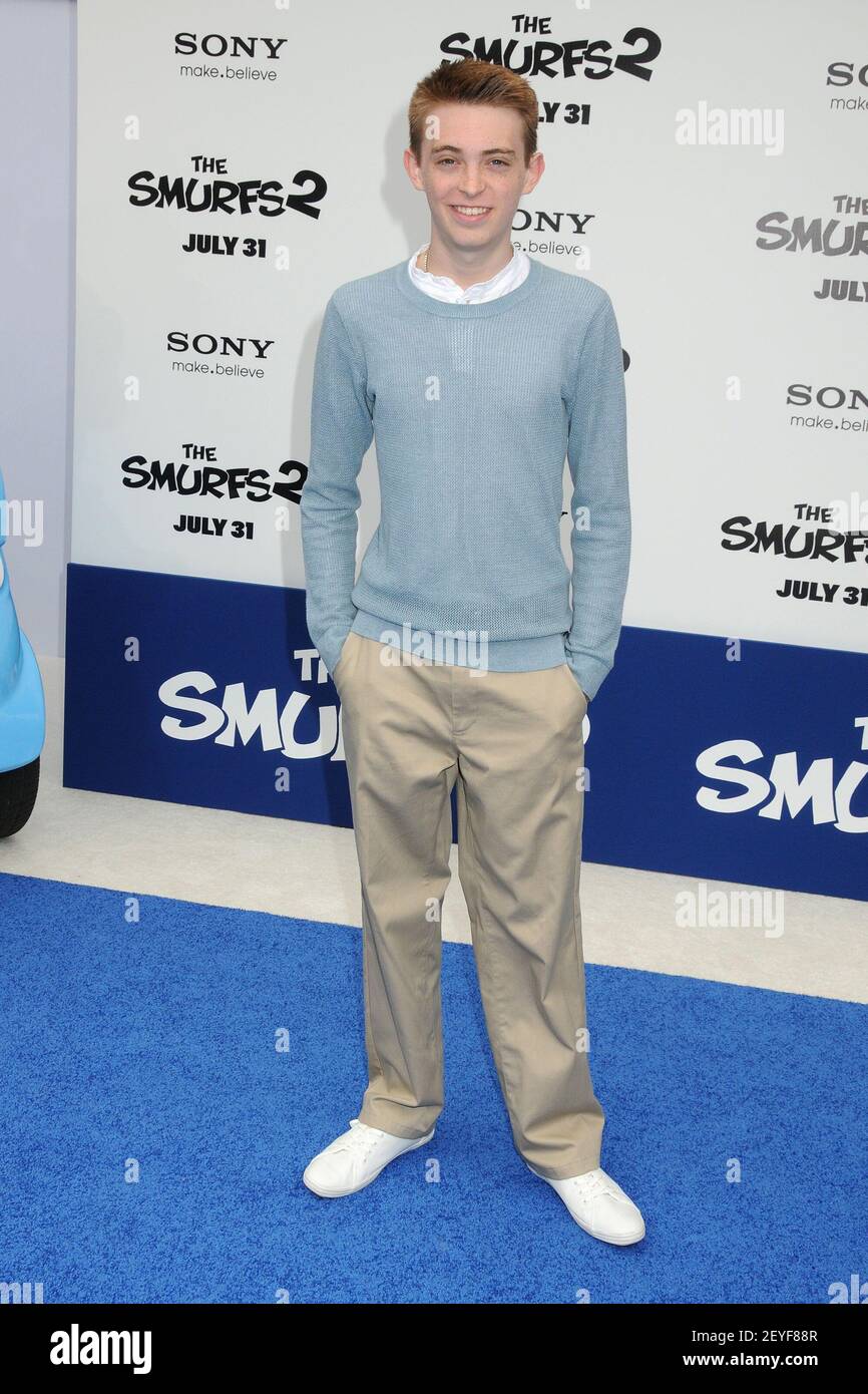 28 July 2013 - Westwood, California - Dylan Riley Snyder. "Smurfs 2 ...