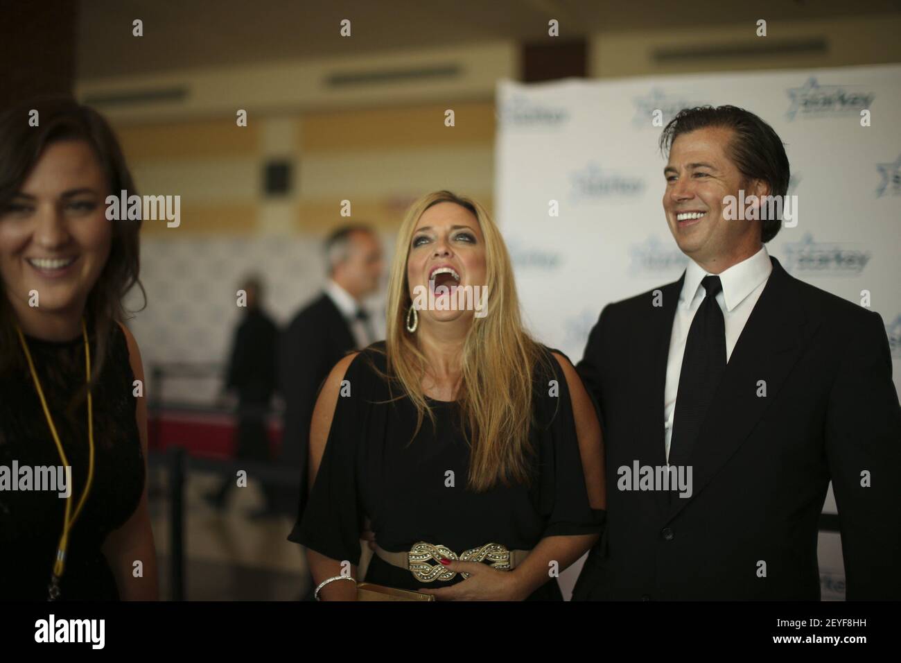 Doug Pitt, younger brother of actor Brad Pitt, and his wife, Lisa ...