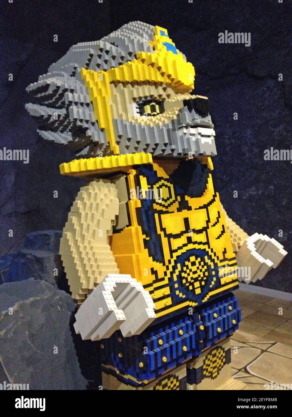 Lagravis the Lion King is one of more than 150 Lego figures that were ...