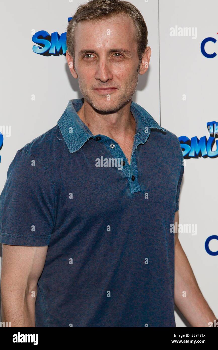 Dan Abrams attends the Smurfs 2 premiere held at the Lighthouse ...