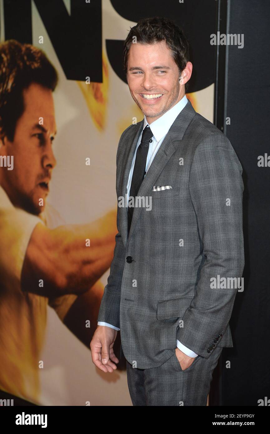 Actor James Marsden attends the '2 Guns' New York Premiere at SVA ...