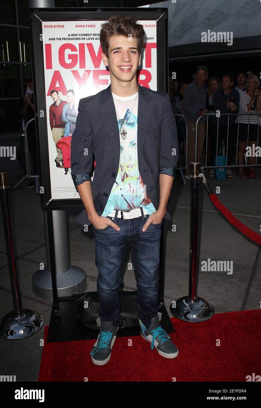 1 August 2013 - Hollywood, California - Brandon Tyler Russell. "I Give ...