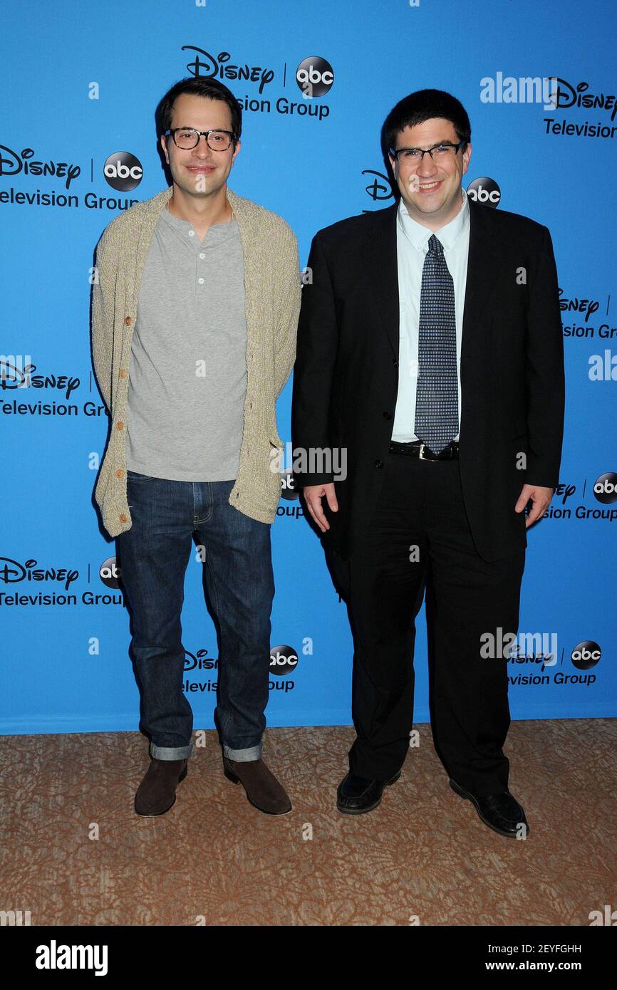 4 August 2013 - Beverly Hills, California - Edward Kitsis, Adam ...