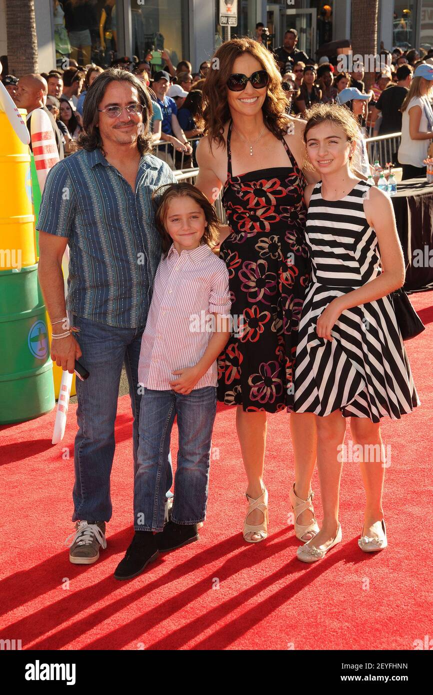 5 August 2013 - Hollywood, California - Amy Brenneman, her husband Brad ...