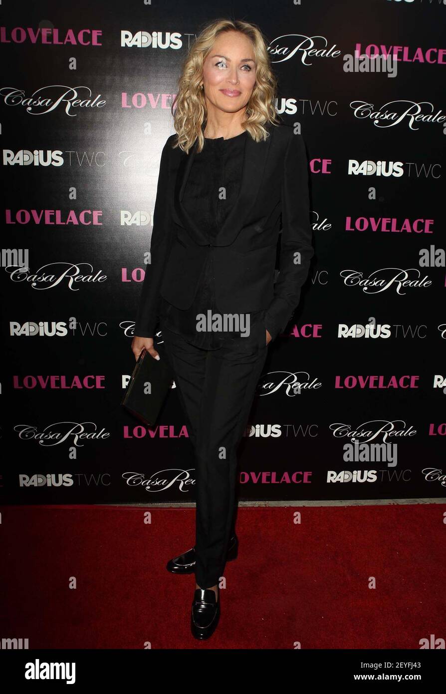 5 August 2013 - Culver City, California - Sharon Stone. Premiere Of ...