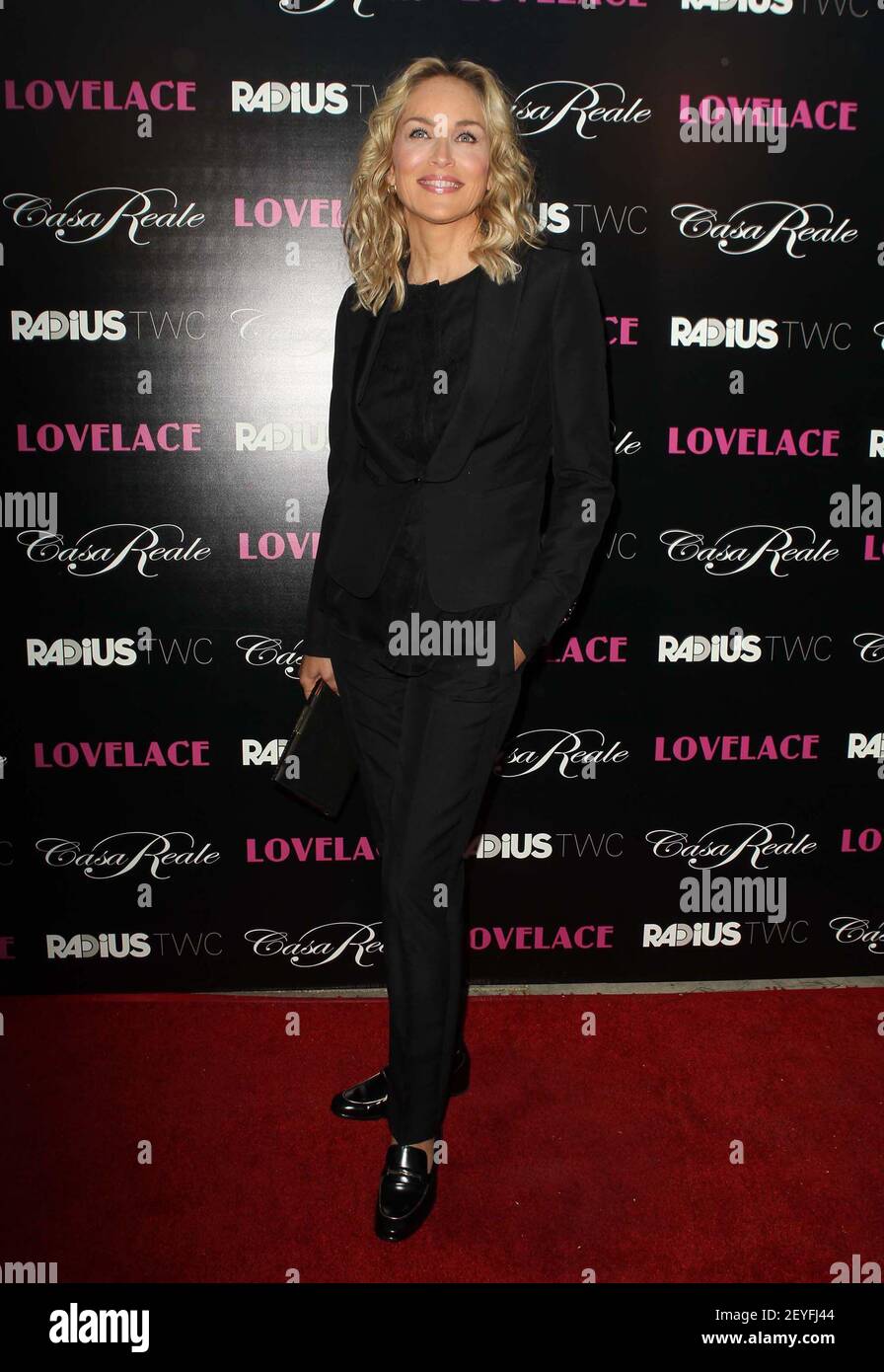 5 August 2013 - Culver City, California - Sharon Stone. Premiere Of ...