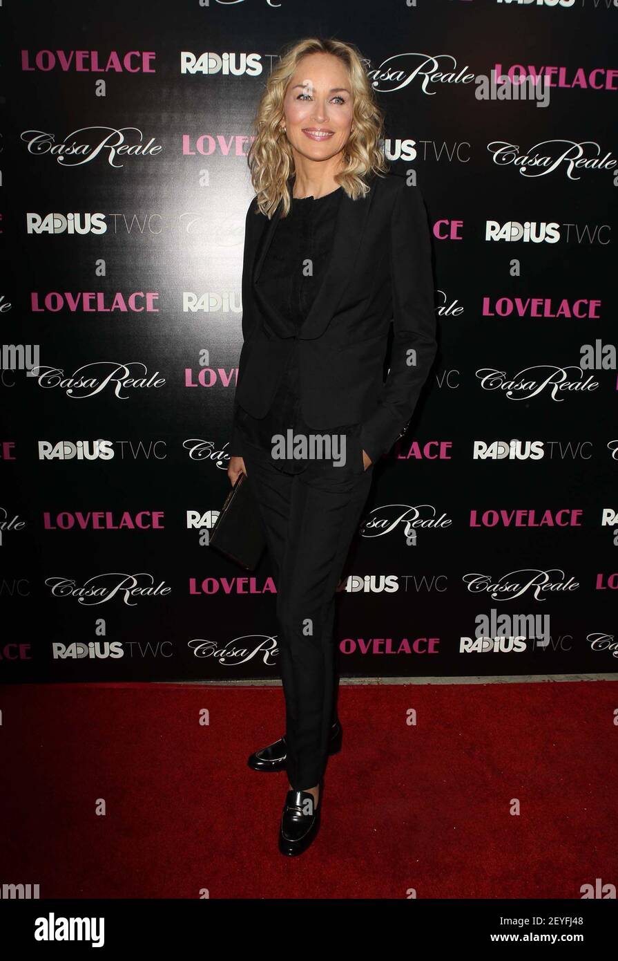 5 August 2013 - Culver City, California - Sharon Stone. Premiere Of ...