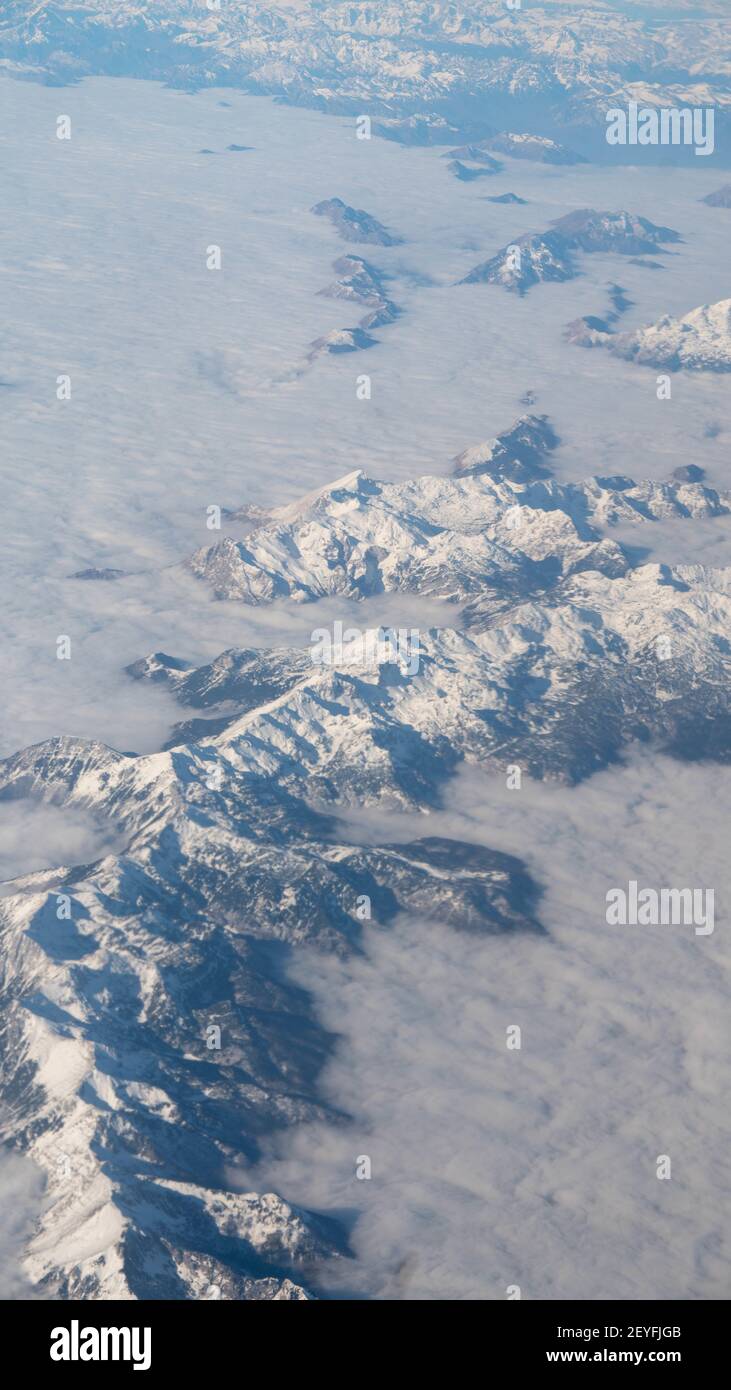 An aerial view of rocky mount Stock Photo - Alamy