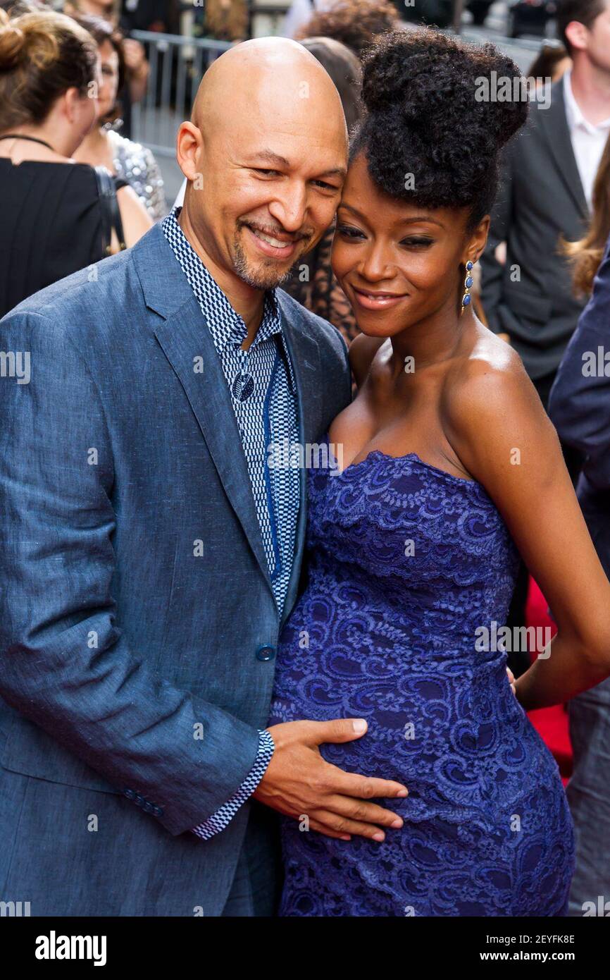 Joshua Bee Alafia and Yaya Alafia attend Lee Daniels' "The Butler" New ...