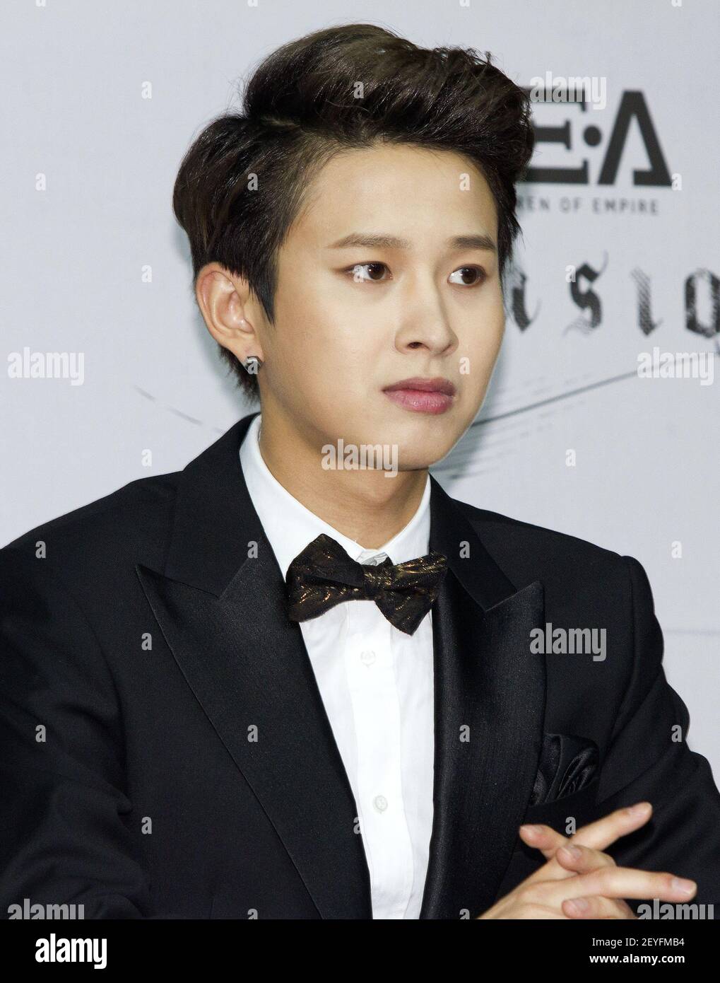 8 August 2013 - Seoul, South Korea : South Korean Min Woo, member of ...