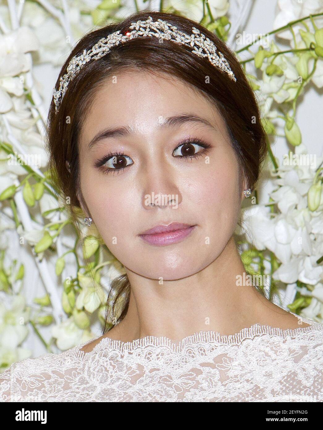 10 August 2013 - Seoul, South Korea : South Korean actress Rhee Min ...