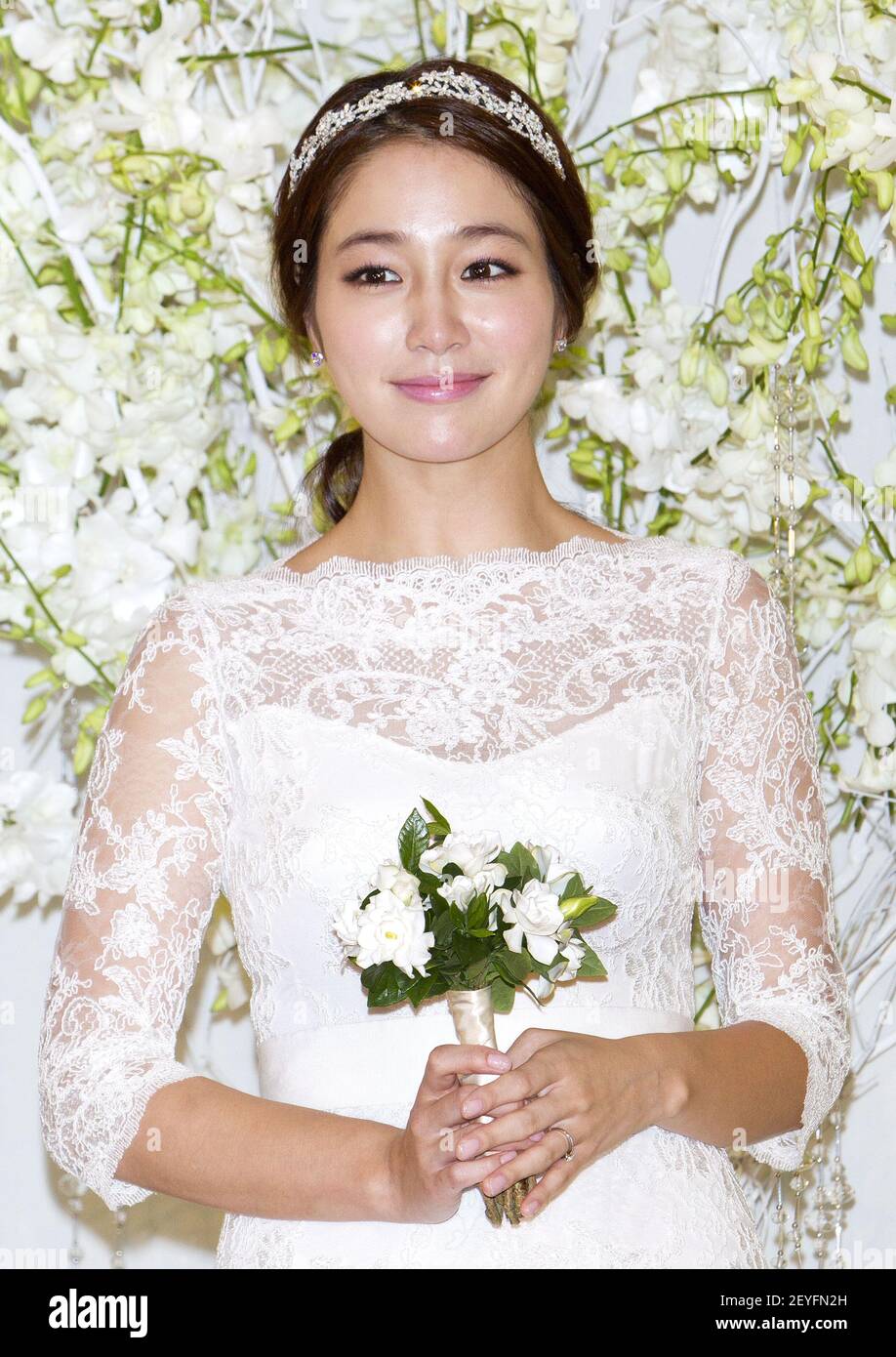 10 August 2013 - Seoul, South Korea : South Korean actress Rhee Min ...