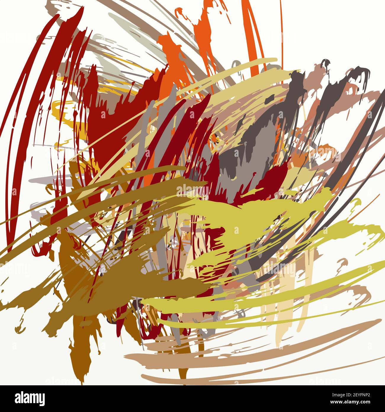 Paint streak texture Stock Vector Images - Alamy