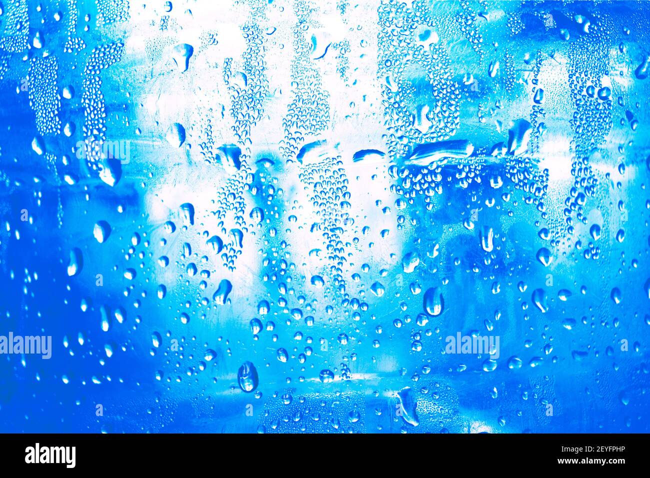 water drops on window glass Stock Photo - Alamy