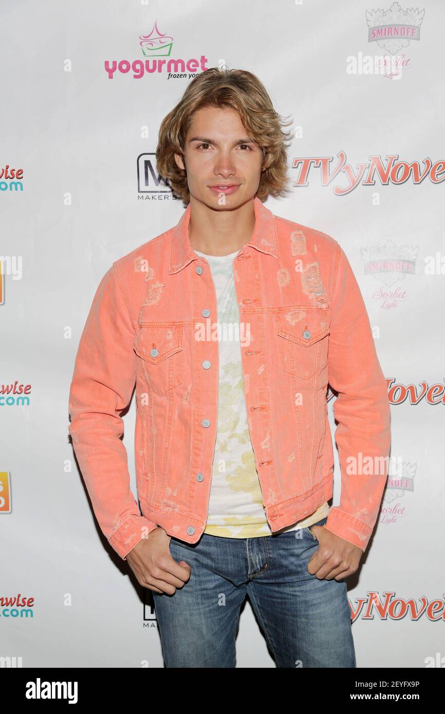 Christian Acosta attends the TV Y Novela "Estrella De Verano" party at ...