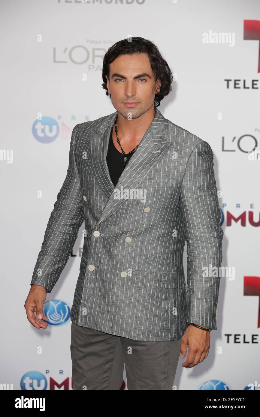 Gabriel Valenzuela attends Blue Carpet at Telemundo's 2013 Premio Tu ...