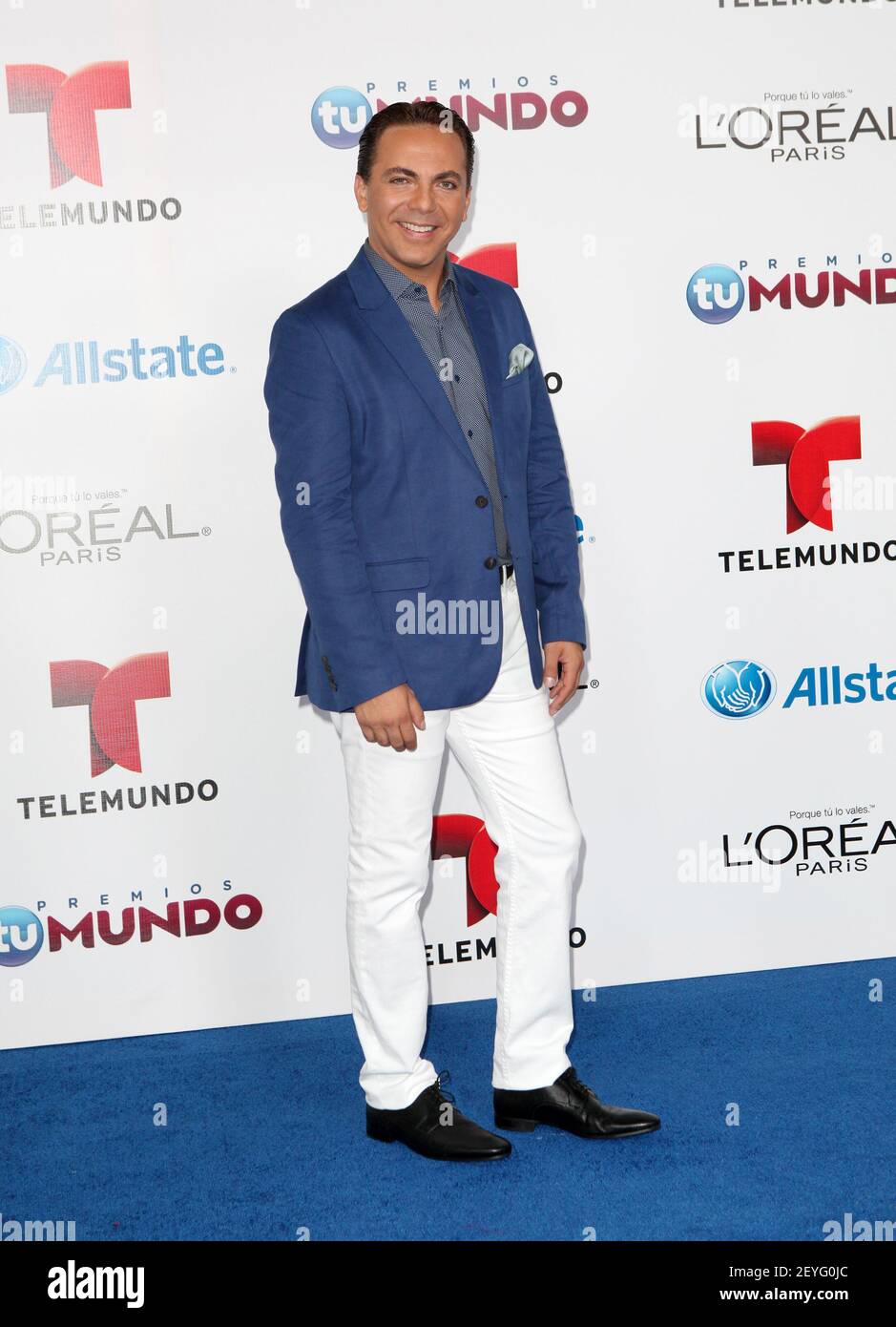 Christian Castro attends Telemundo's Premios Tu Mundo Awards at ...