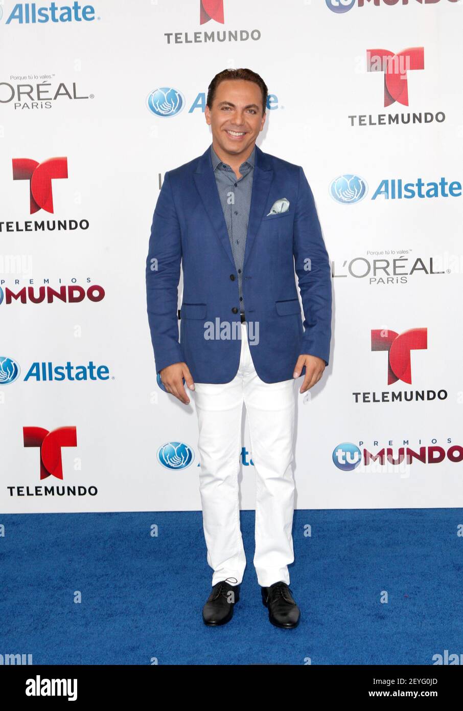 Christian Castro attends Telemundo's Premios Tu Mundo Awards at ...