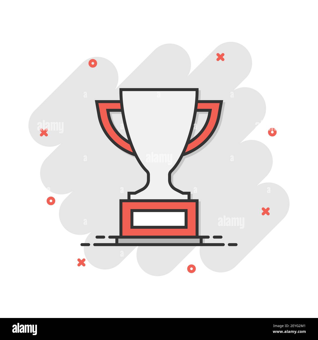 Cartoon trophy hi-res stock photography and images - Alamy