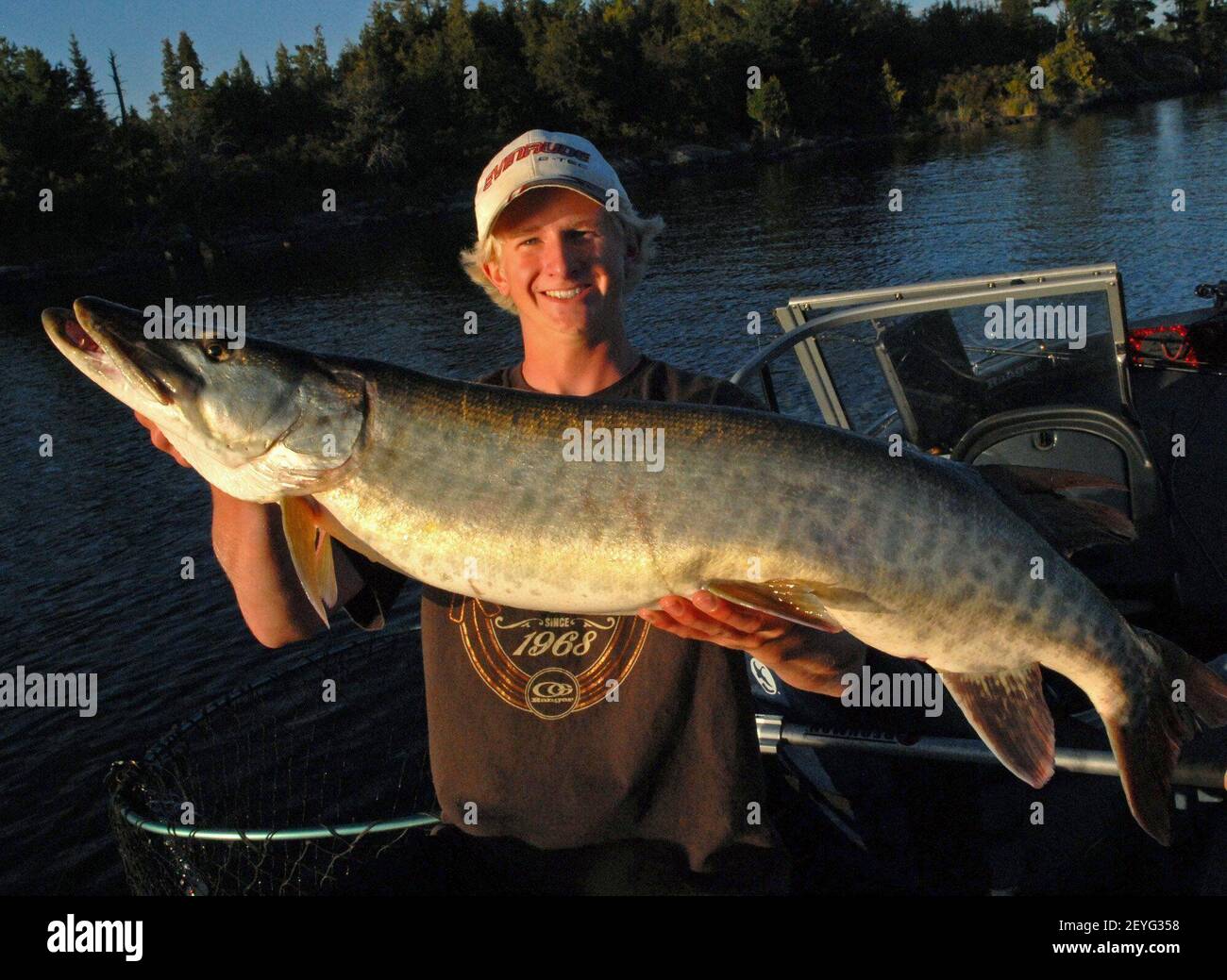 Big, bigger and biggest are sizes of muskies Lake of the Woods anglers ...