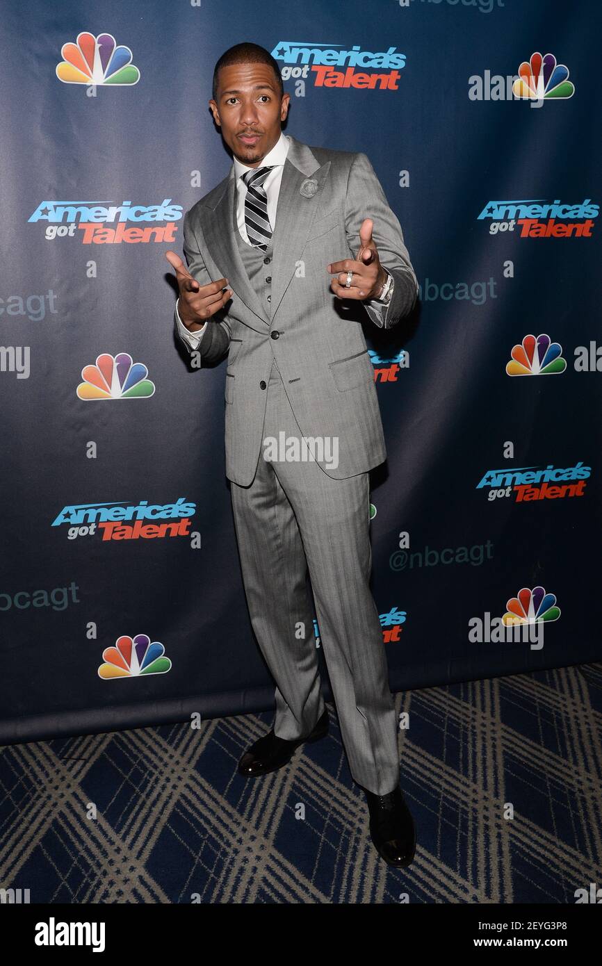 TV host Nick Cannon attends "America's Got Talent" Season 8 Post-Show ...