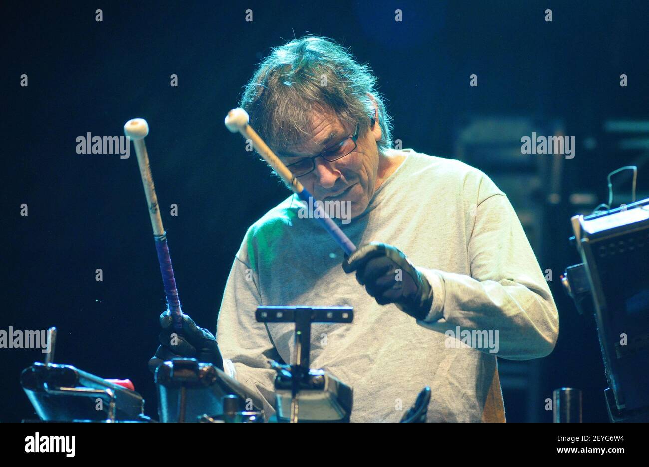 11 August 2013 - Ancaster, Ontario, Canada. Mickey Hart, legendary ...