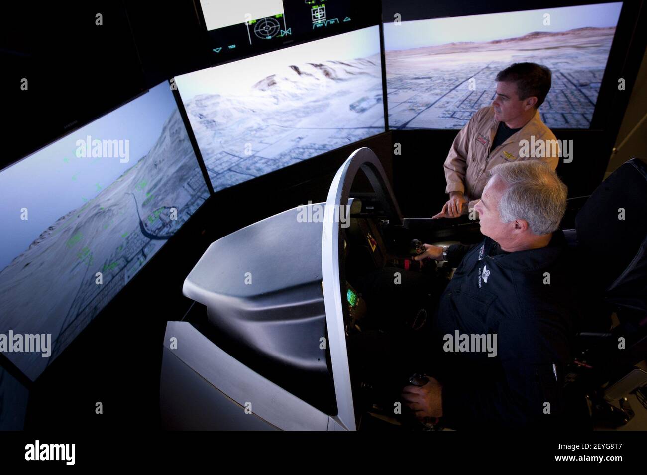 Lockheed Martin test pilots Bill Gigliotti and Alan Norman appear in ...