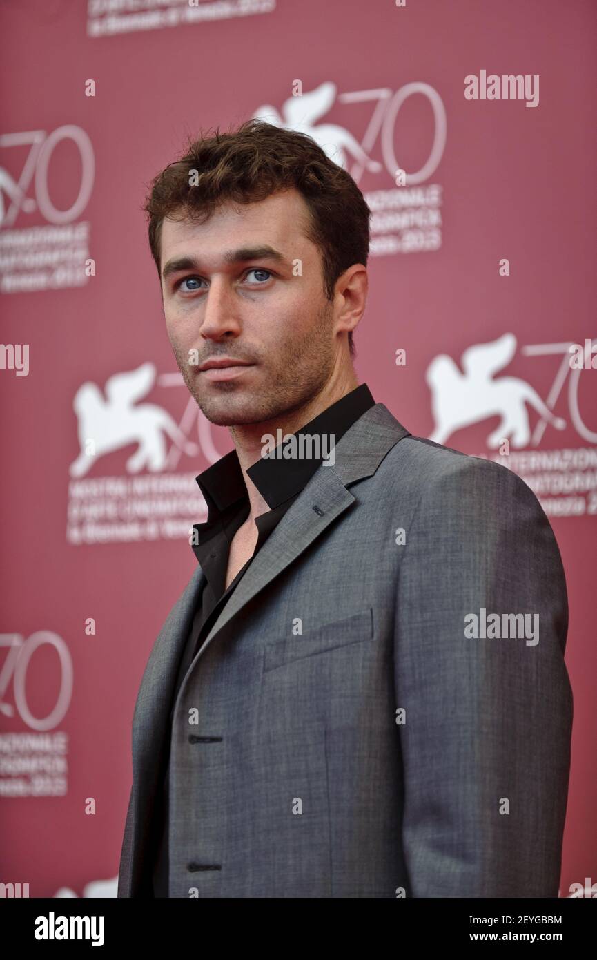 Actor James Deen poses during the photocall of 'The Canyons' presented ...
