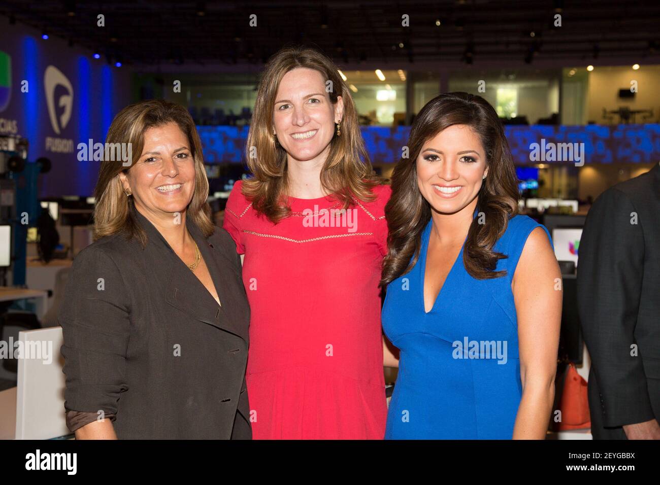 Susan Mercandetti, Julie Townsend and Pamela Silva Conde attends Fusion ...